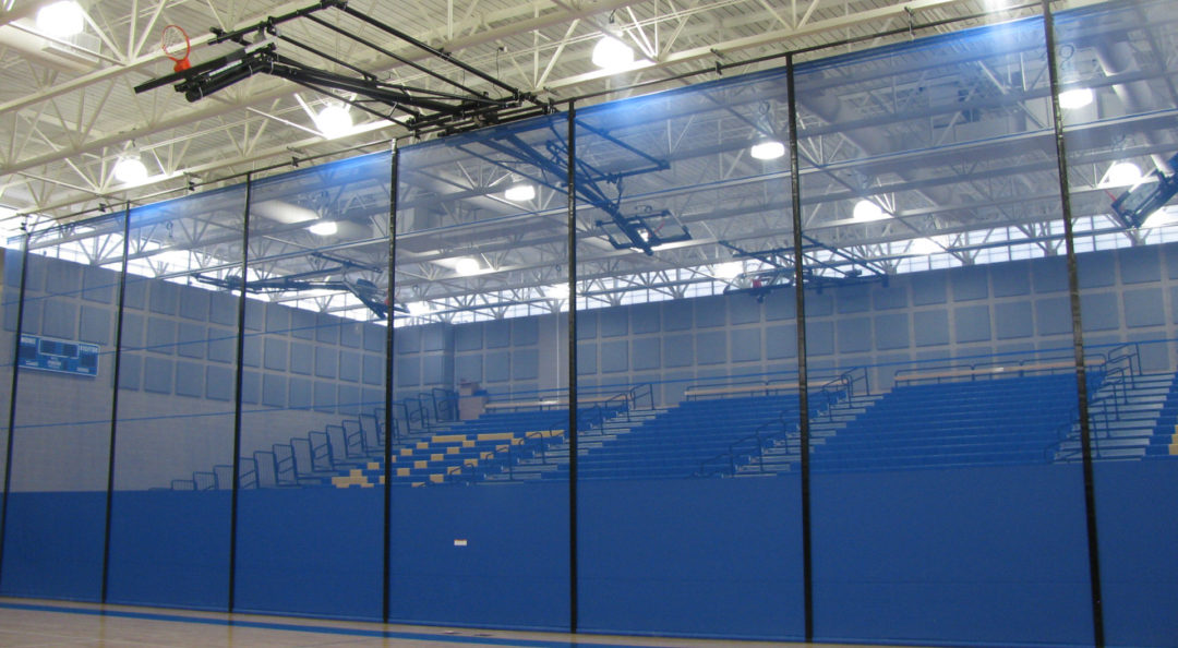 Gymnasium Dividers, Curtains, Wall Pads & Scholastic Multi-Sport System